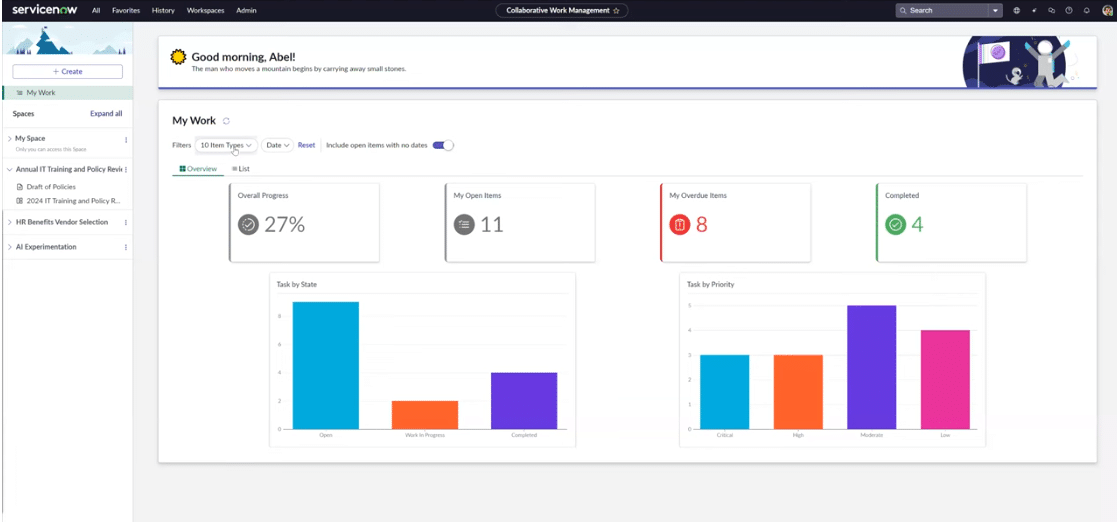 ServiceNow Collaborative Workspace Management - Dawn Christine Simmons