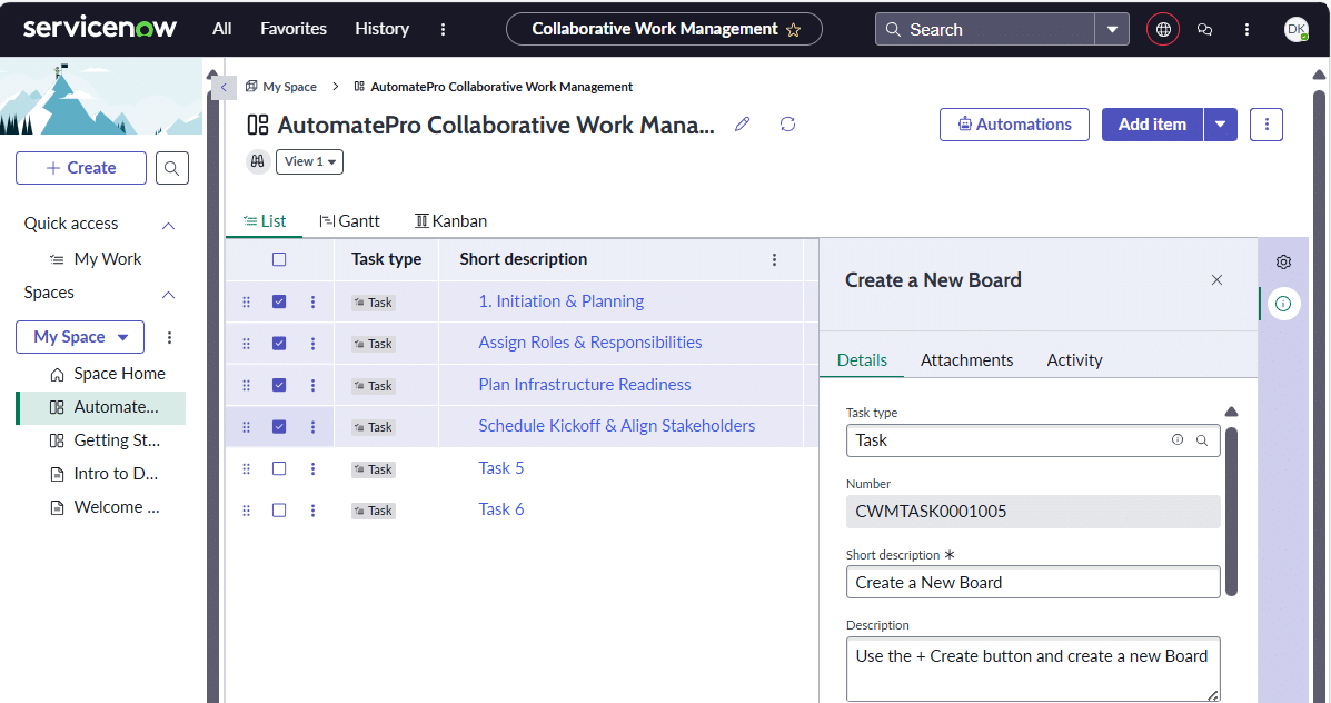 ServiceNow Collaborative Workspace Management - Dawn Christine Simmons